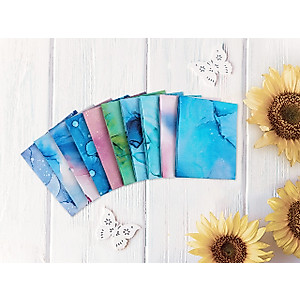 Craftido -25 Options- 100% Cotton Quilting Fabric Bundles 10pcs Fat Quarters 18”x21”-Medium Weight 5.2 oz- for Quilting, Sewing project, Patchwork, DIY Crafts - Rainbow Inks