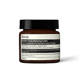 Aesop Mandarin Facial Hydrating Cream - Hydrating Formulation that Cools, Tones, and Balances Skin - With Purifying Botanical Oils - 60 ml