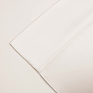 SUPERIOR Modal from Beechwood 300-Thread Count Solid Deep Pocket Sheet Set, King, Ivory, 4-Piece SetxSuperior