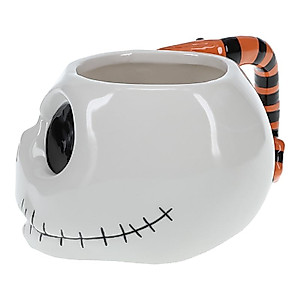 Paladone |Disney's Nightmare Before Christmas Jack Skellington Ceramic Coffee Mug | Officially Licensed Disney Merchandise | Collectors Item | Novelty Gifts | Drinkware