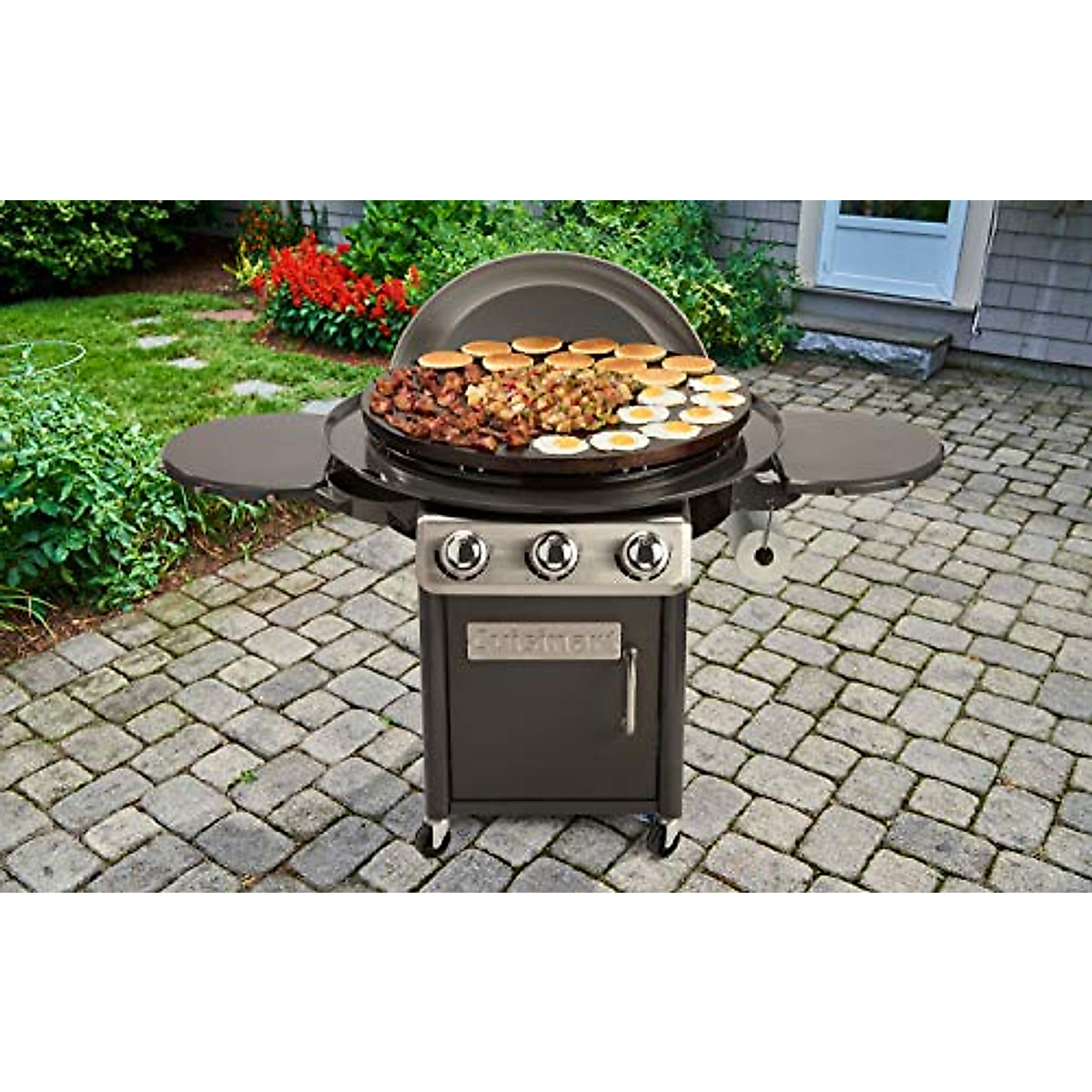 Cuisinart CGG-999 30-Inch Round Flat Top Surface 360° XL Griddle Outdoor Cooking Station