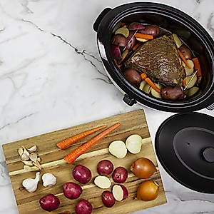 Nesco 4816-14 Porcelain Roaster Oven, 6 quart, White