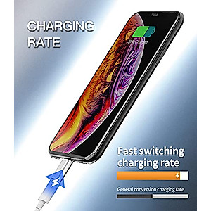 Micro USB to Lightning Adapter（3 Pack）Fast Charging Data Transmission Converter Micro USB Female Cable to Lightning Male Connector Compatible for Apple Iphone 13 12 11 Pro Max Mini Xr Xs X 8 7 6 Ipad