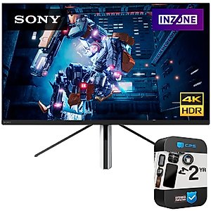 Sony 27" INZONE M9 4K HDR 144Hz Gaming Monitor SDMU27M90 Bundle with CPS 2-Year Extended Protection Pack
