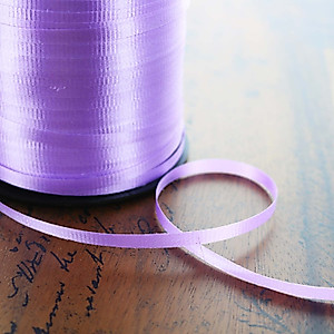 GIFTEXPRESS 500 Yards Purple Curling Ribbon/Balloon Ribbon/Balloon Strings/Gift Wrapping Ribbons Supplies