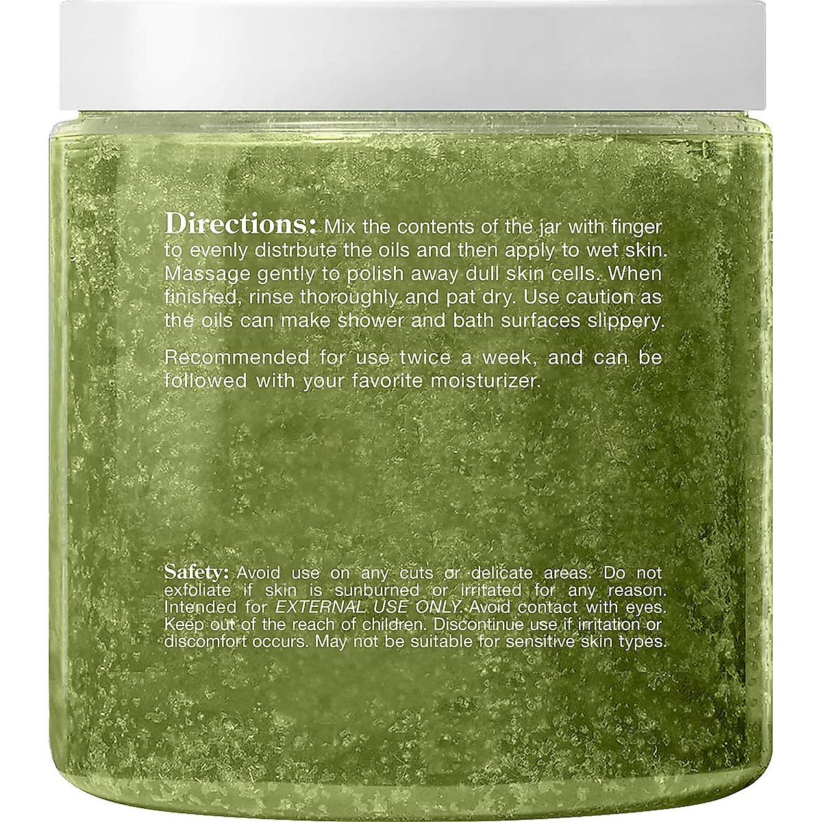 Majestic Pure Matcha Green Tea Body Scrub for All Natural Skin Care - Exfoliating Multi Purpose Body and Facial Scrub Moisturizes and Nourishes Face and Skin - 10 oz - Great Gift for Her