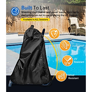 Replacement for Dolphin 9991795-R1 Robotic Pool Cleaner Classic Caddy Cover for All Dolphin Cleaner, Waterproof