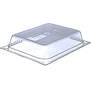 Carlisle FoodService Products 10220B07 Storplus Half Size Food Pan, Polycarbonate, 2.5" Deep, Clear