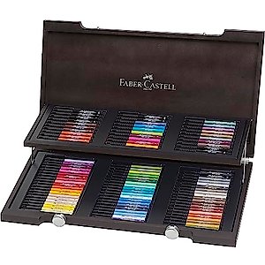 Faber-Castell Pitt Artist Wooden Box, Pack of 90