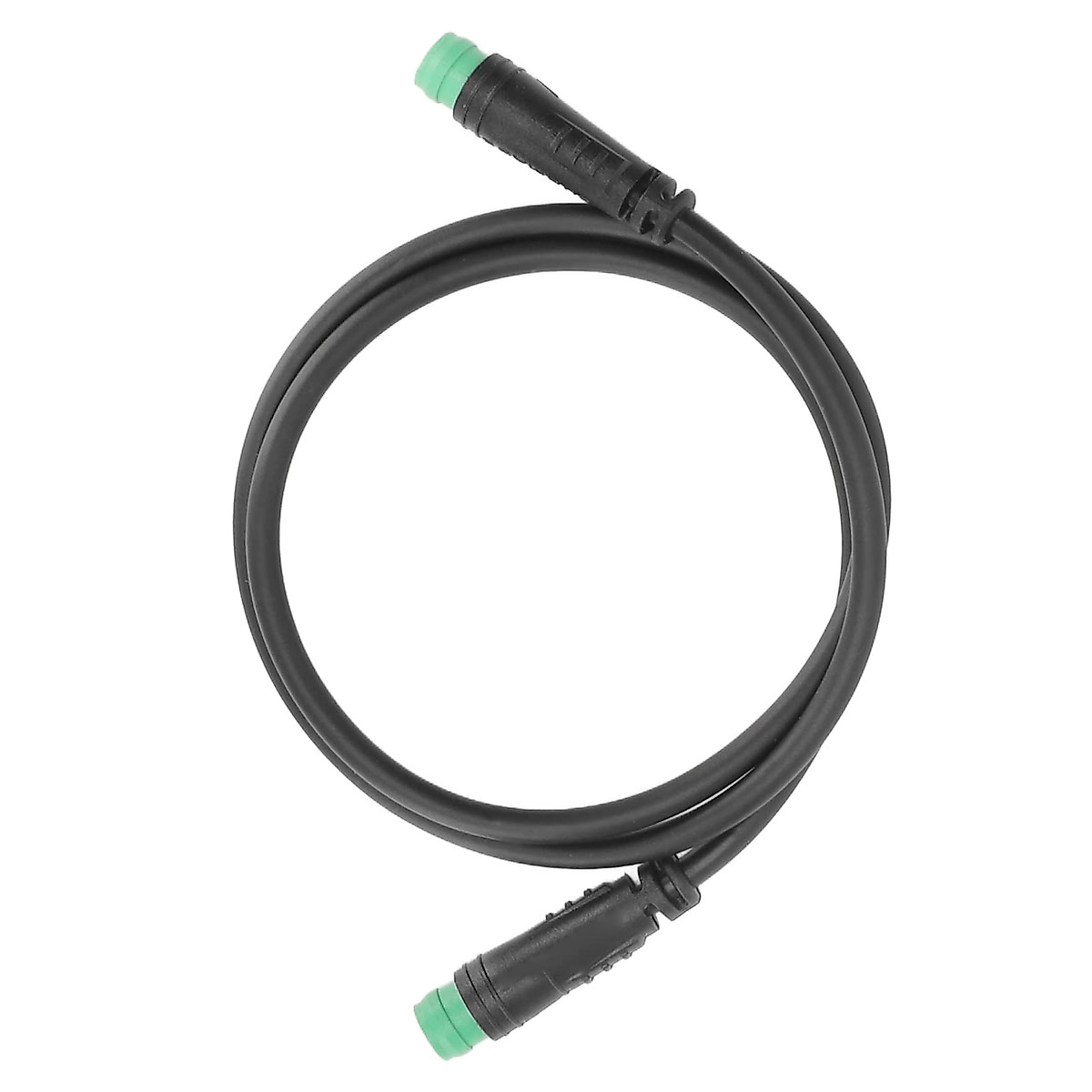 Pilipane Bicycle Computer Extension Cable, Electric Bike Display Extension Cable Waterproof Electric Bicycle Computer 5Pin Extension Cable for Bafang(Male Head)