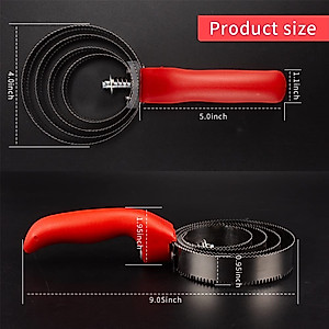 Fish Skin Brush Fast Remove, 2pcs Stainless Steel Fish Scaler Remover, Heavy Duty commercial Fish Scaler Brush Fish Scaler Cleaning, Stainless Steel Sawtooth Easily Remove Fish Scales