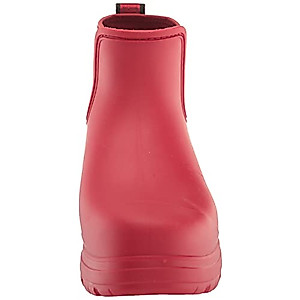 UGG Women's Droplet Rain Boot, Samba RED, 8