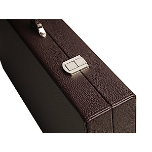 19-inch Premium Backgammon Set - Dark Brown Board