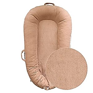 NoomiNest Baby Lounger Extra Cover for DockATot Deluxe (Sand)