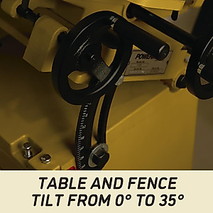 Powermatic Tilt Table Mortiser, 1" Chisel, 10-3/4" Stroke, 115/230V 1Ph (Model 719T)