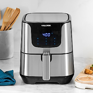 Kalorik 5.3 Quart XL Air Fryer Pro with Digital Touch Screen