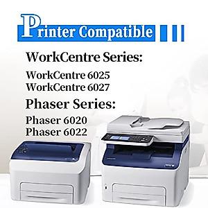 Coloner 106R02759 Remanufactured 6020 Toner Cartridge Replacement for Xerox Phaser 6022 6020 Xerox WorkCentre 6025 6027 High Page Yield Constant Compatibility Quick Installation Black 2 Pack