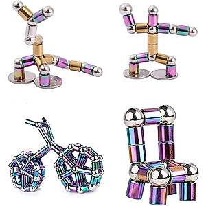 Plmzjm Fidget Pen Toy, Stress Relieving Creative Decompression Metal Pen, Multifunctional Deformable Writing Pen Novelty Toys Gifts for 8-12 Years Old Kids Students Teenage Boys Girls Christmas