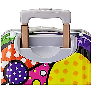 Rockland Vision Hardside Spinner Wheel Luggage, Assorted/Multicolor, Carry-On 20-Inch