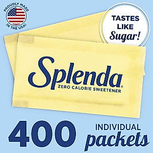 SPLENDA Zero Calorie Sweetener, 400 Count Packets