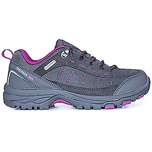 Trespass Rise Hiking Women's Scree Low Cut Walking Boot, Black Castle CSL, 9