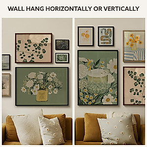 Opposite Wall Aluminium Metal Picture Frame, 16x20 in. | 41x51 cm White Sleek Matte, Lightweight, Shatterproof and Durable, Perfectly Crafted for Picture, Poster, Photo and Collage Displays