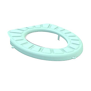 Huhudde Silicone Toilet Seat Cover Decorative Mat Cover Pad Cushion Decoration for Home Toilet Seat Protective Mat Supplies Seat Covers