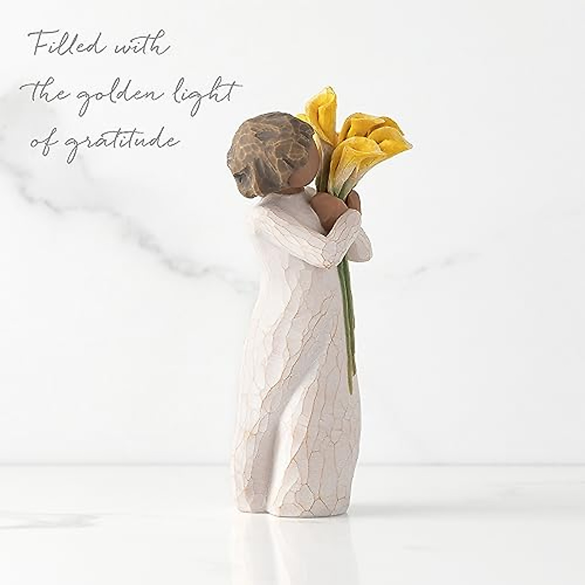 Willow Tree with Gratitude, Sculpted Hand-Painted Figure