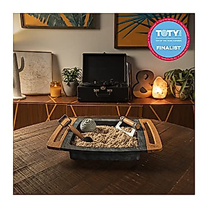 Kinetic Sand Kalm, Zen Garden Box Fidget Toy with All-Natural Kinetic Sand and 3 Tools for Relaxing Play, Sensory Toys, Sand Toys for Adults and Kids