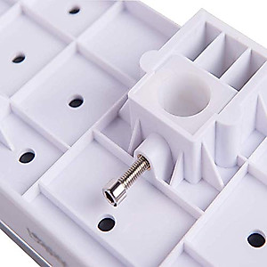 YunNasi Tension Rod Corner Shower Caddy Pole Shower Rack Shower Shelf Baskets for Shampoo Conditioner Soap