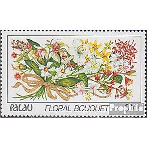 Palau-Islands 229 (Complete.Issue.) unmounted Mint/Never hinged ** MNH 1988 Postage Stamp: Flowers (Stamps for Collectors) Plants/Mushrooms