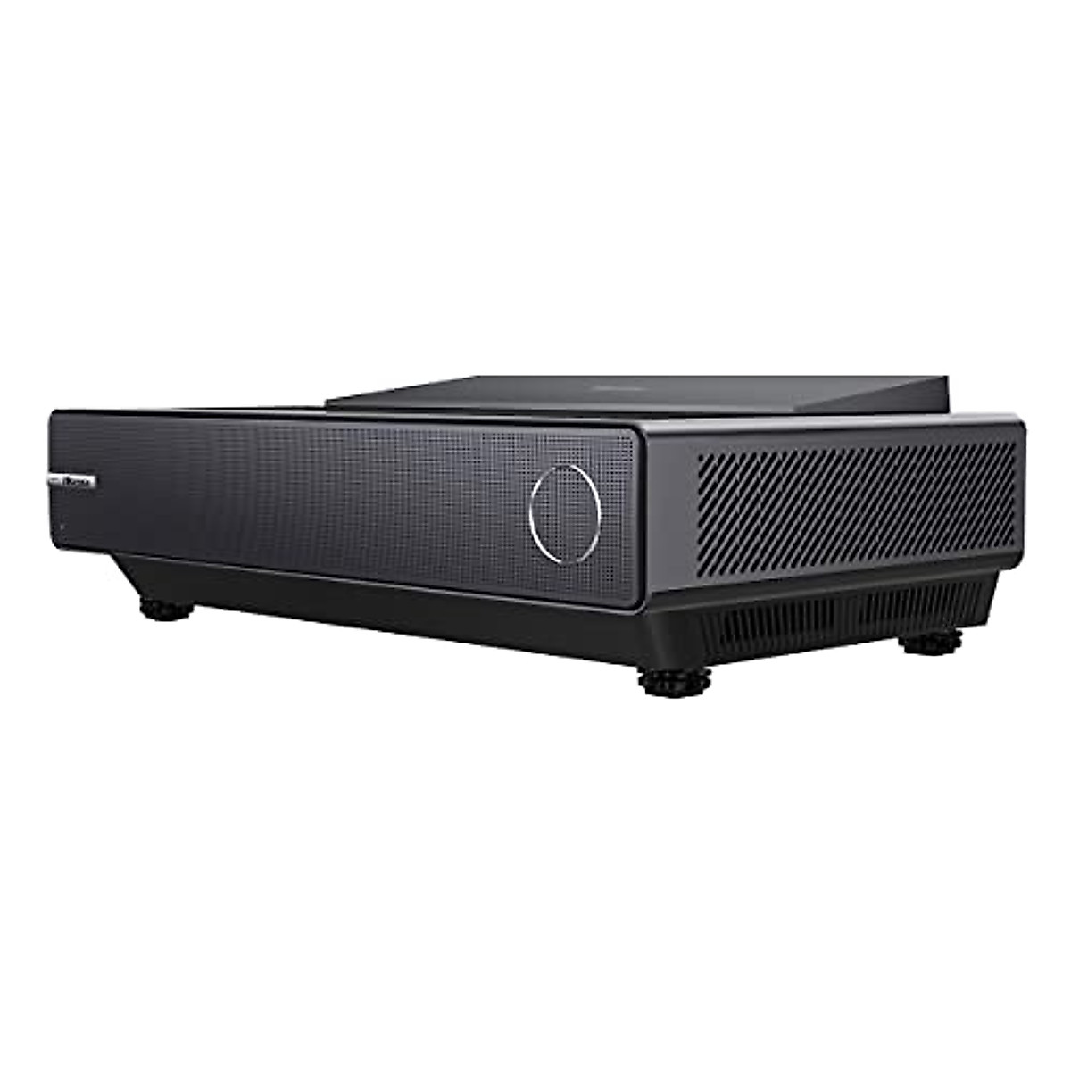 Hisense PX1-PRO 4K UHD Triple-Laser Ultra Short Throw Projector, 2200 Lumens, Streaming TV, HDR10, 30W Stereo Sound, Built-in Voice Assistant (Renewed)