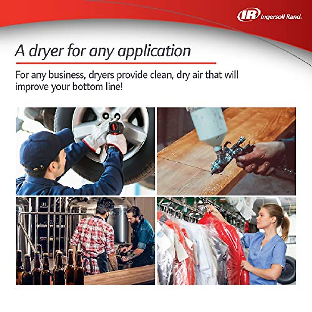 Ingersoll-Rand Compressed Air Dryer Refrigerated Type D25IN 15 Scfm 23231814