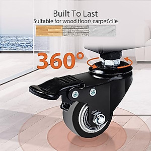 Mobile TV Stand for 32-85inch Flat Curved Screen TV Cart,with Media Shelf Tray,Height Adjustable Heavy Floor TV Stand,Portable TV Stand with Wheels Holds Up to 180lbs,Max VESA 600 * 400mm