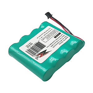 ZZcell® Battery Replacement for DSC WTK5504 Wireless keypad WS4920HE Wireless Repeater 4PH-H-AA2100-S-D22,17000153, WKA5504, DSC-BATT2148V Alarm System 4.8V 2100mAh