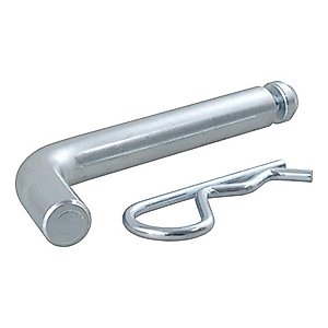 CURT 21583 Trailer Hitch Pin & Clip with Grooved Head, 5/8-Inch Diameter, Fits 2 or 2-1/2-Inch Receiver