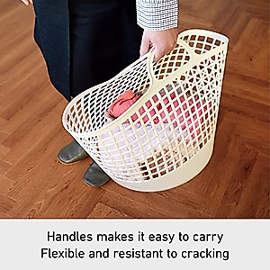 Like-it Laundry Basket, Storage, Round, Made in JAPAN, 25L, SCB-1, Mint blue