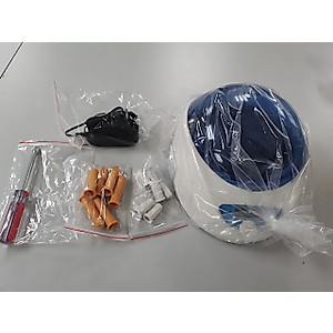 CF0506 Huwazine Low Speed centrifuge for PRP PRF, benchtop centrifuge 5000rpm, Angle Rotor 6x15mL,10mL,7mL,1.5-5mL (Green)