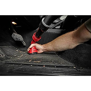 Milwaukee Air-Tip Shop Vac Swiveling Palm Brush Wet/Dry Vac Brush Kit 5 pc