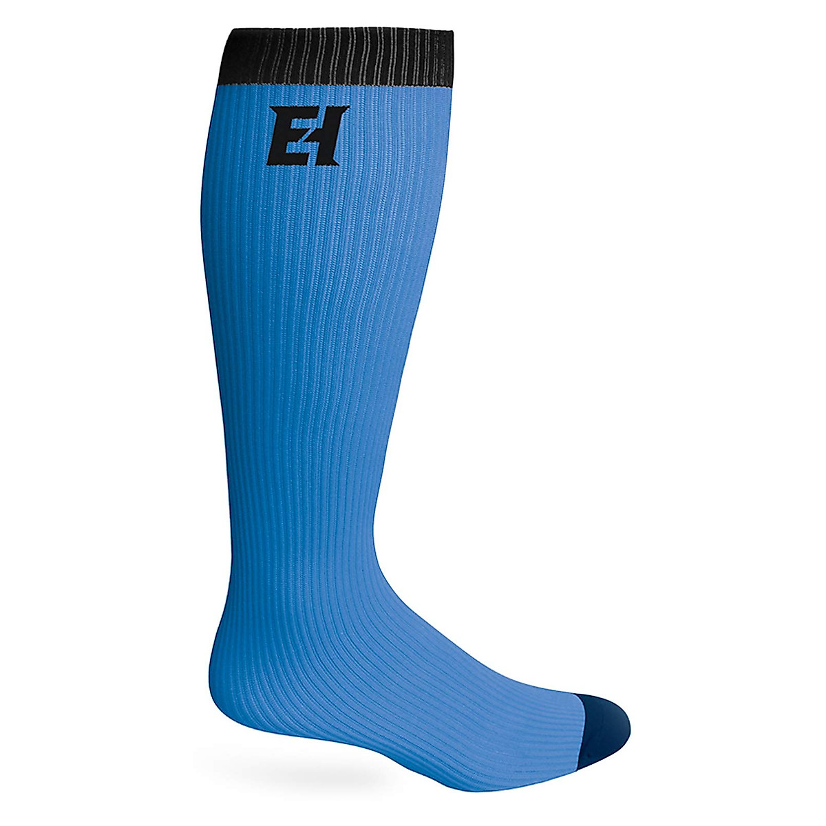 Elite Hockey, Coolmax Pro-Liner Tube Sock (Light Blue, Adult)