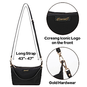 1072 Nylon Crossbody Bags, Light Weight Cute Hobo Mini Shoulder Handbags