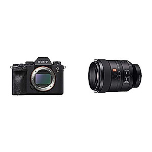 Sony a9 II Mirrorless Camera: 24.2MP Full Frame Mirrorless Interchangeable Lens Digital Camera with SEL100F28GM 100mm f2.8 Medium-telephoto Fixed Prime Camera Lens, Black