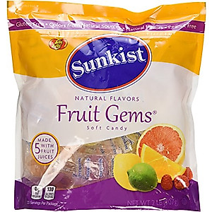 Sunkist® Individually-Wrapped Fruit Gems 32OZ (2 LB) Pouch