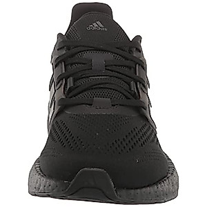 adidas Women's Pureboost 22 Running Shoe, Black/Black/Carbon, 8