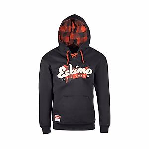 Eskimo® Polar Hockey Hoodie, Unisex, Black Ice, Large