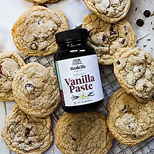 Rodelle All Natural Vanilla Bean Paste, 4oz Jar, Use Like Pure Vanilla Extract