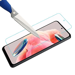 Mr.Shield [3-Pack] Screen Protector For Xiaomi (Redmi Note 12 4G) [Shorter fit for case] [Tempered Glass] [Japan Glass with 9H Hardness] Screen Protector