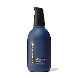 Truman's Gentlemen's Groomers Men's Aftershave Balm, Soothing & Moisturizing for Smooth, Hydrated Skin, 4 fl. oz.