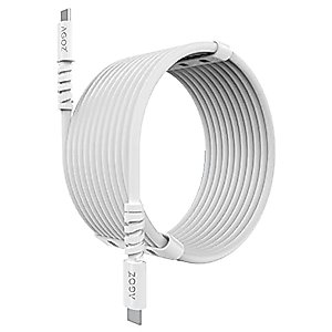 AGOZ 20ft Extra Long USB C to USB C Cable Fast Charger Cord Compatible with MacBook Air, MacBook Pro, iPad Air 5th 4th Gen, iPad Pro 12.9" 6th 5th 4th 3rd Gen, iPad Pro 11"