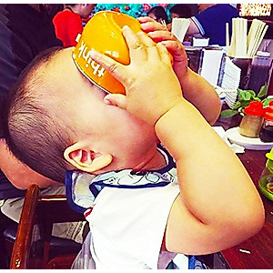 Thinkbaby Low Rise BPA Free Baby Bowl (Orange)